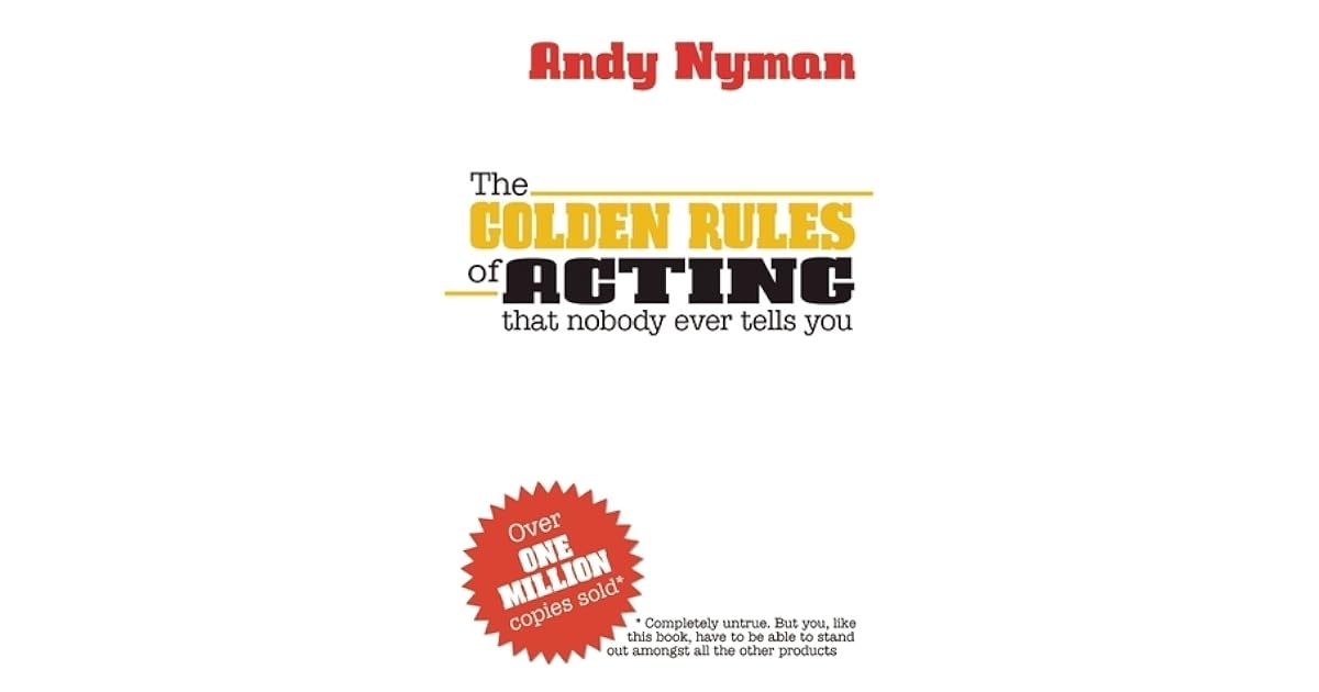 The Golden Rules of Acting by Andy Nyman