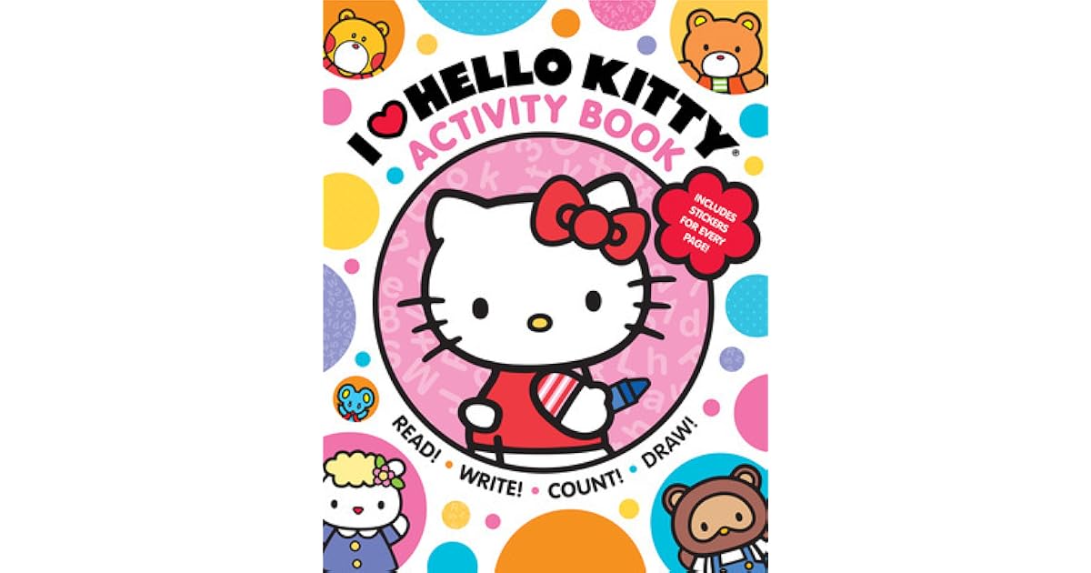 I Heart Hello Kitty Activity Book: Read, Write, Count, and Draw with ...