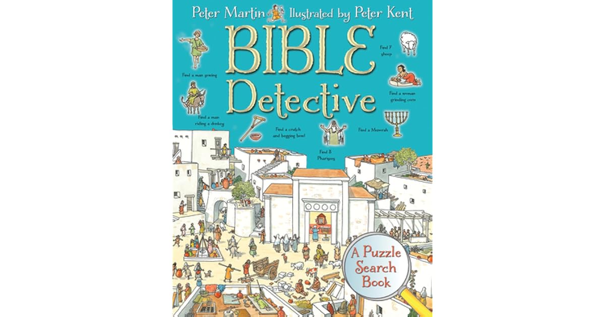 Bible Detective: A Puzzle Search Book by Peter Martin