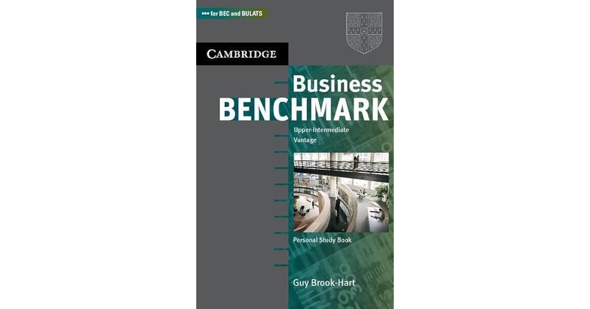 Business Benchmark Upper Intermediate Personal Study Book by Guy Brook-Hart