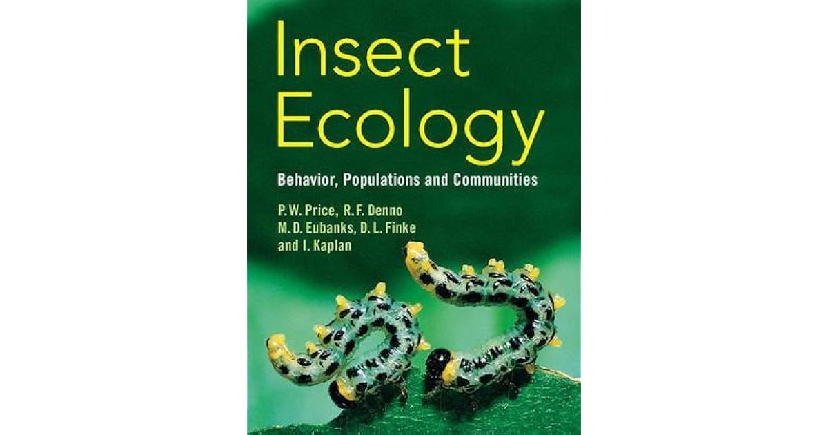 Insect Ecology by Peter W. Price