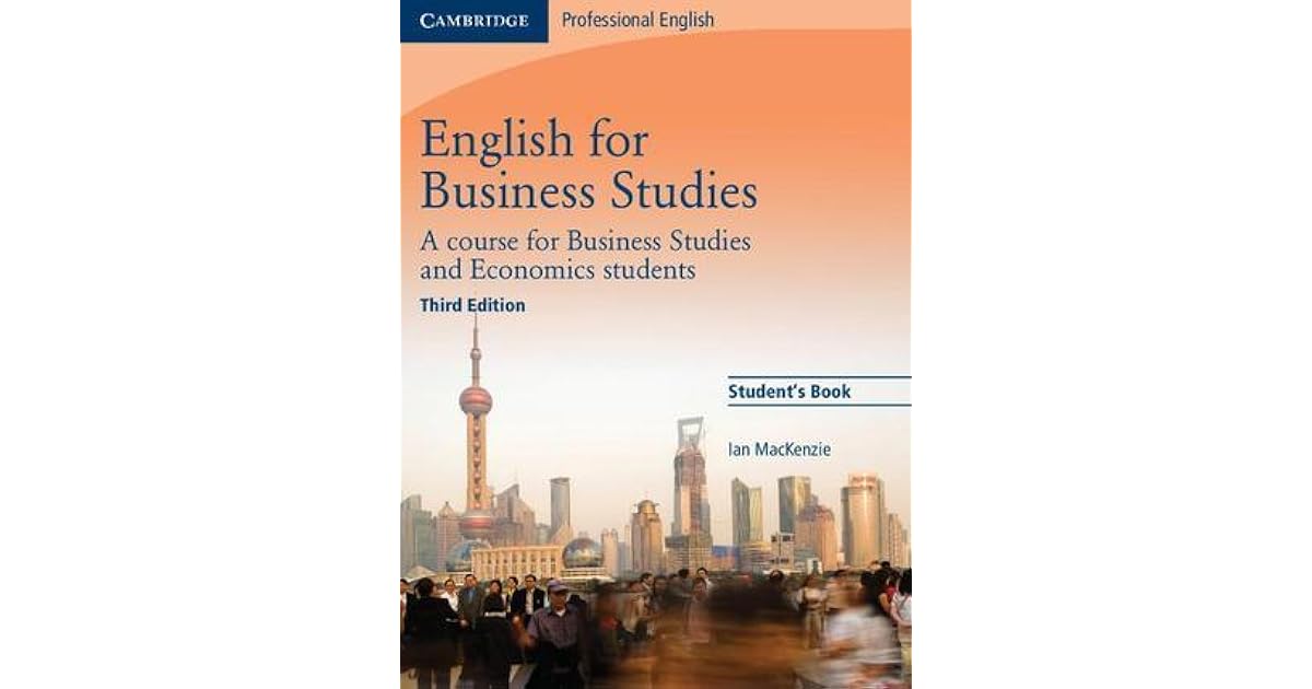 English for Business Studies: A Course for Business Studies and ...