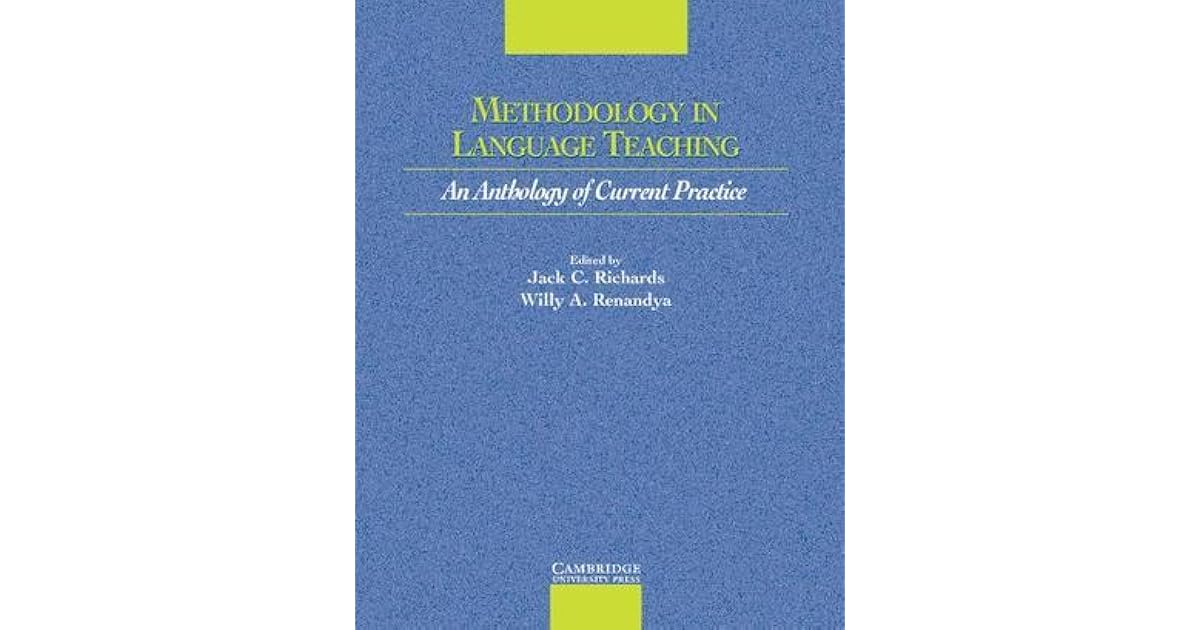 Methodology in Language Teaching: An Anthology of Current Practice by ...