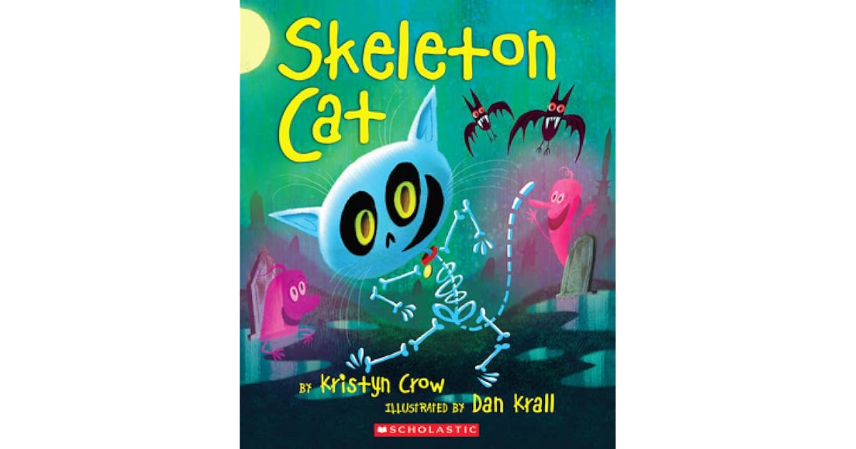 Skeleton Cat by Kristyn Crow