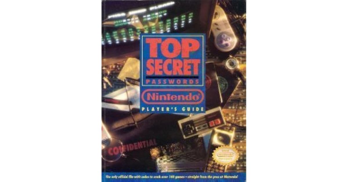 Top Secret Passwords Nintendo Player's Guide by Nintendo