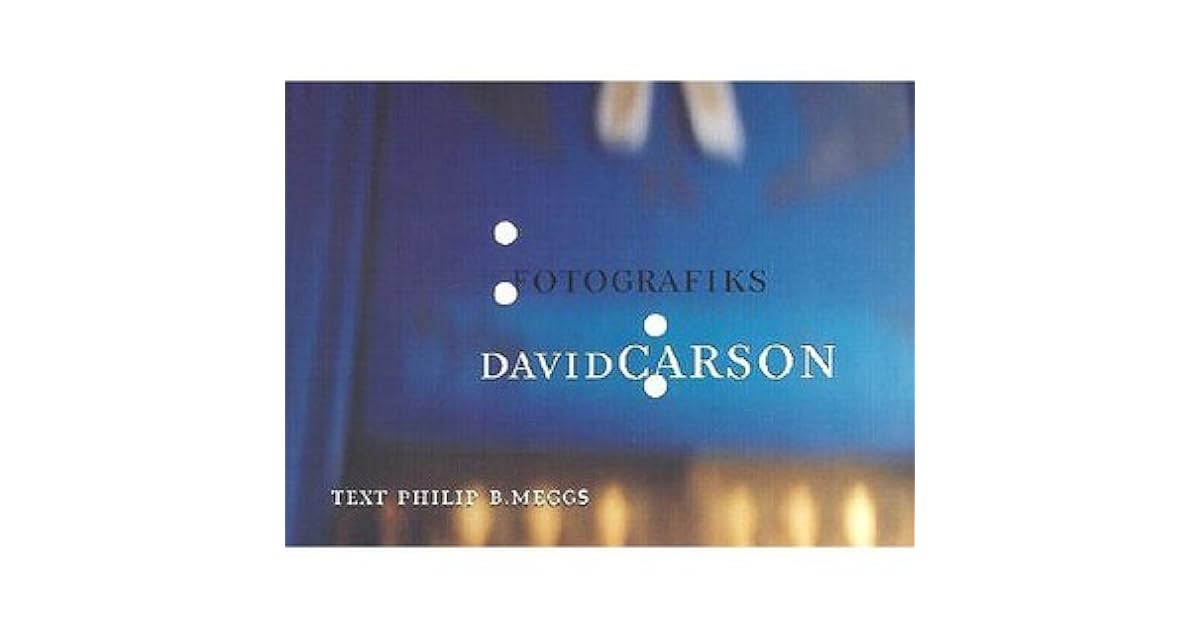 Fotografiks - David Carson by David Carson