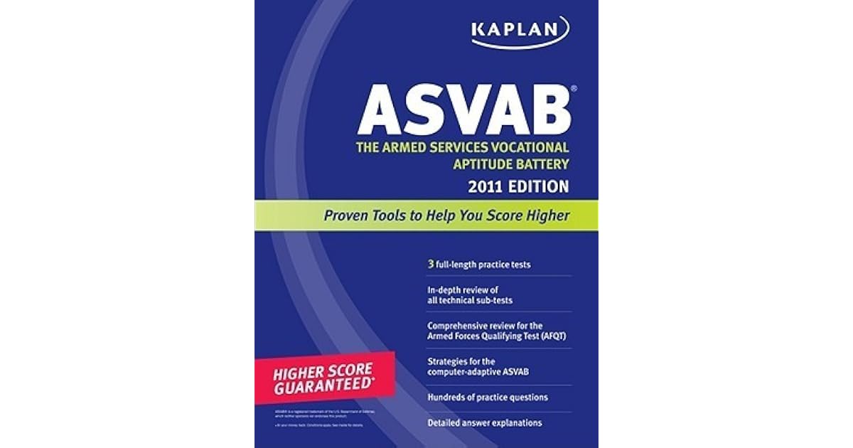 Kaplan ASVAB 2011 Edition by Kaplan Inc.