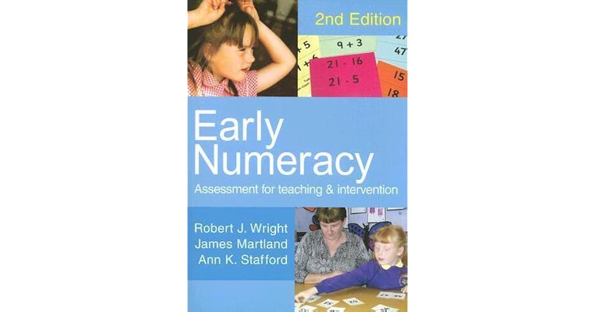 Early Numeracy: Assessment for Teaching and Intervention by Robert J ...