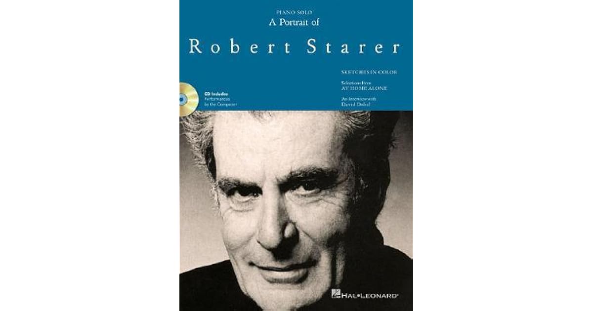 Robert Starer - A Portrait of Robert Starer by Robert Starer