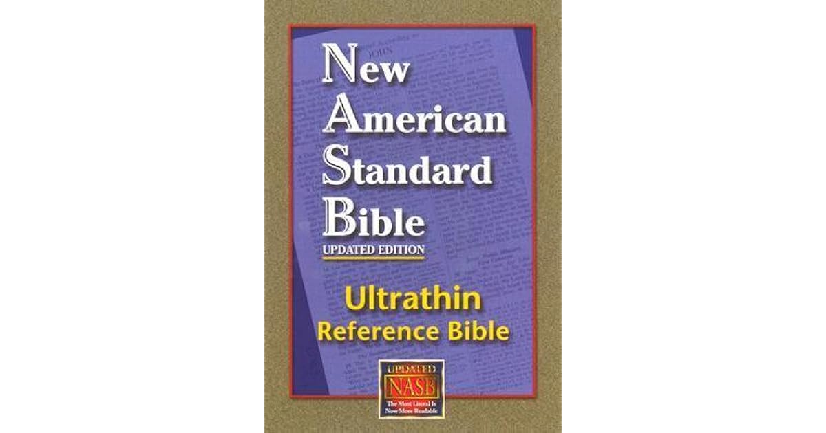 New American Standard Bible NASB The Standard Of Biblical Excellence new-american-standard-bible-nasb-the-standard-of-biblical-excellence