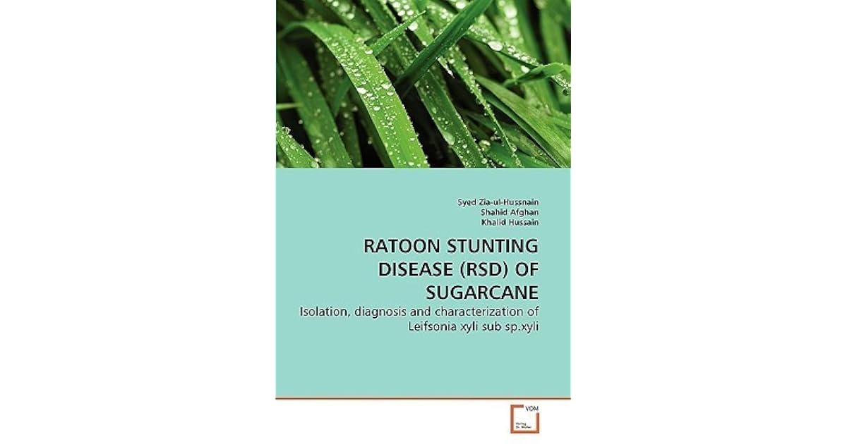Ratoon Stunting Disease (Rsd) of Sugarcane by Syed Zia-ul-Hussnain