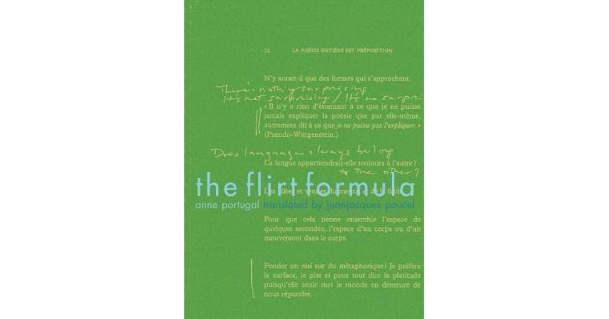 The Flirt Formula by Anne Portugal