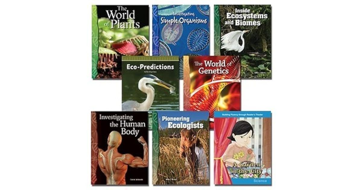 All about Life Science Set: 8 Titles by Teacher Created Materials