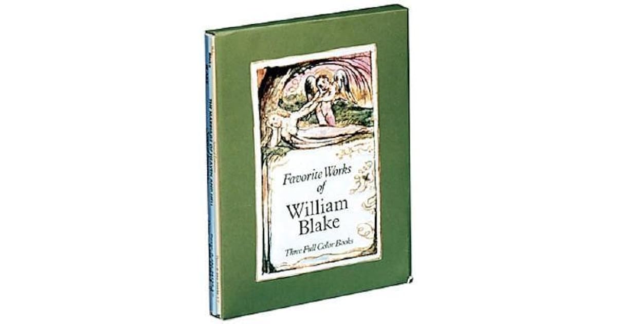 Favorite Works of William Blake: Three Full-Color Books by William Blake