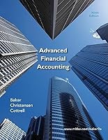 Advanced Financial Accounting by Richard E. Baker