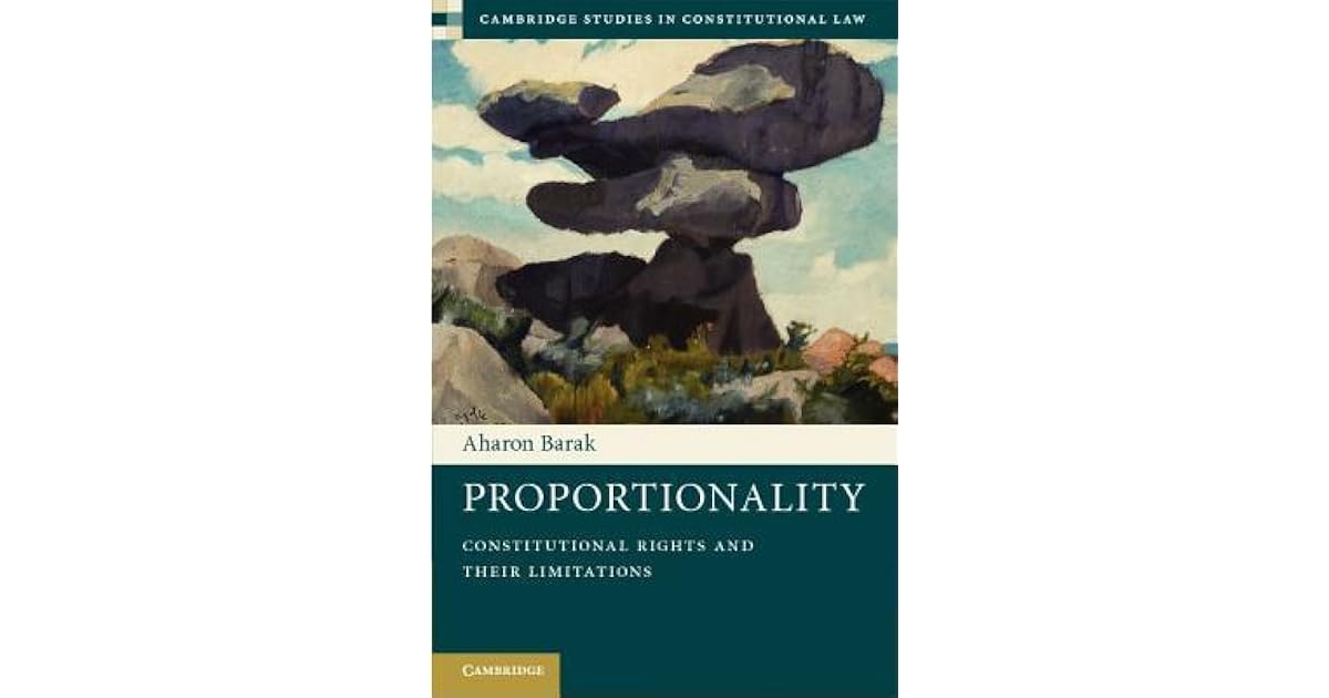Proportionality by Aharon Barak