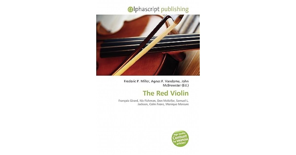 The Red Violin by Frederic P. Miller