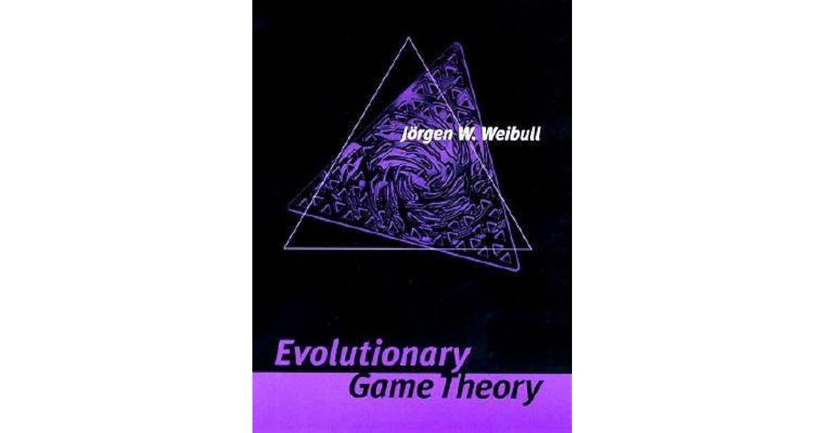 Evolutionary Game Theory by Jörgen W. Weibull