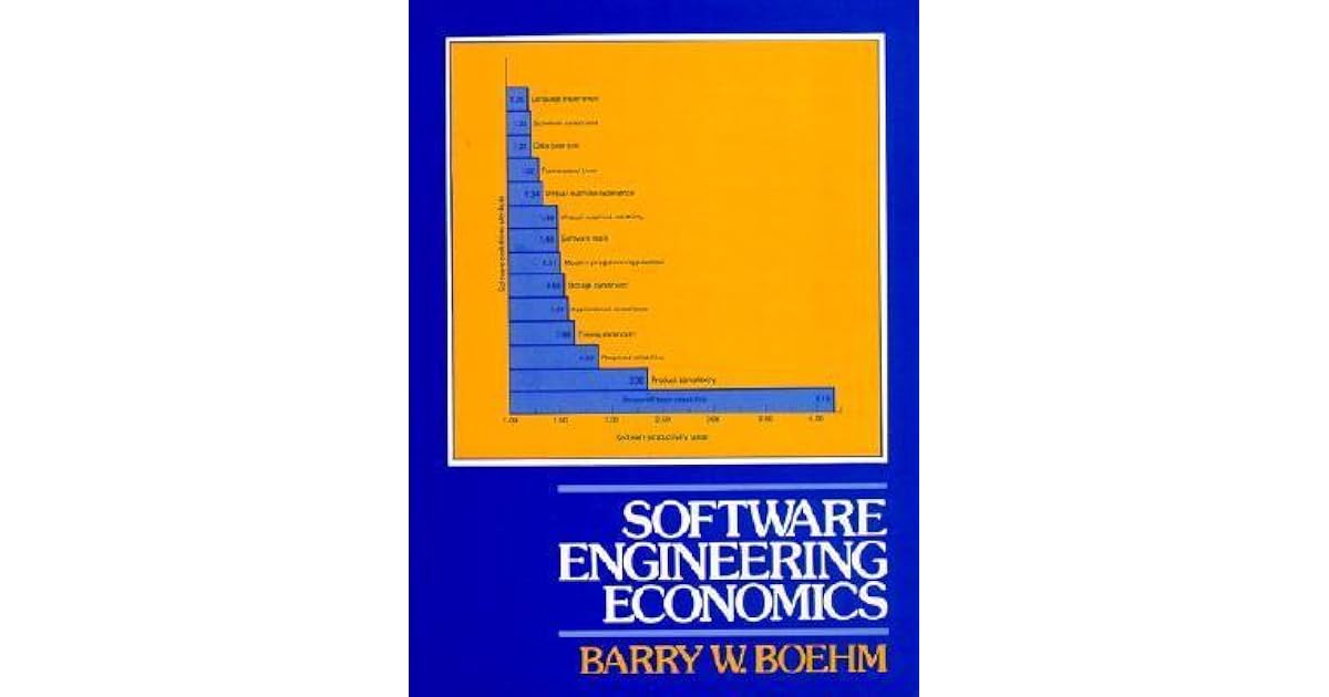 Software Engineering Economics by Barry Boehm