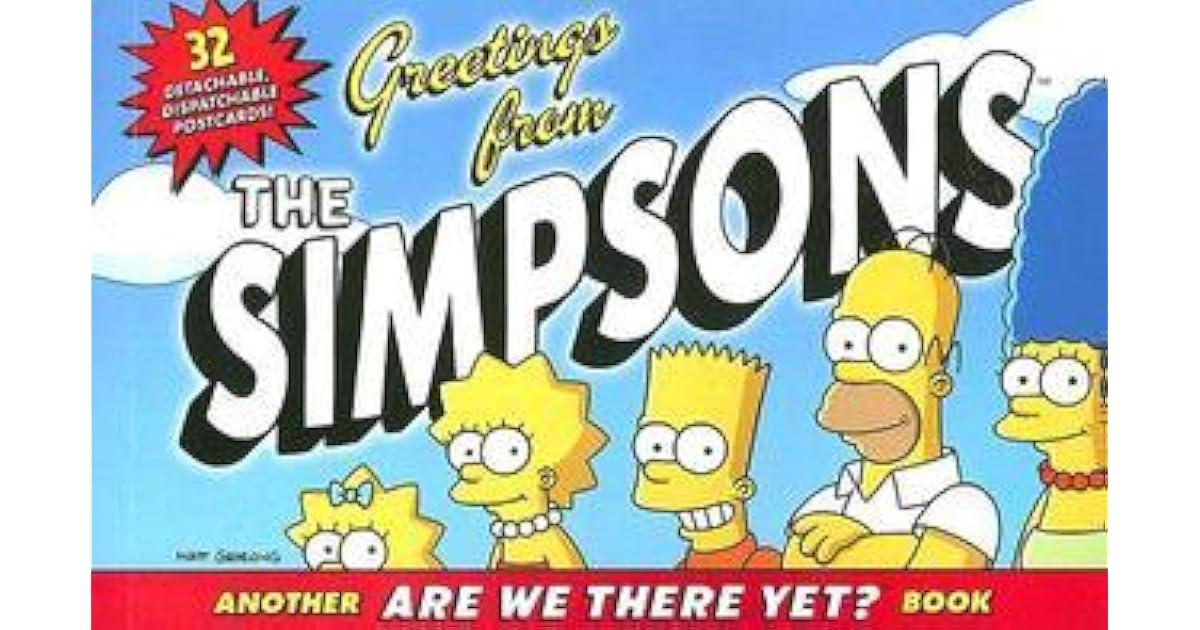 Greetings from the Simpsons by Matt Groening