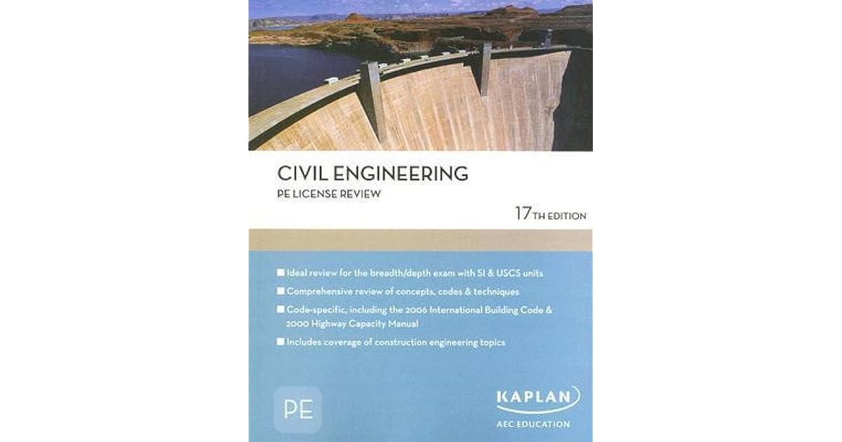 Civil Engineering PE License Review by James H. Banks