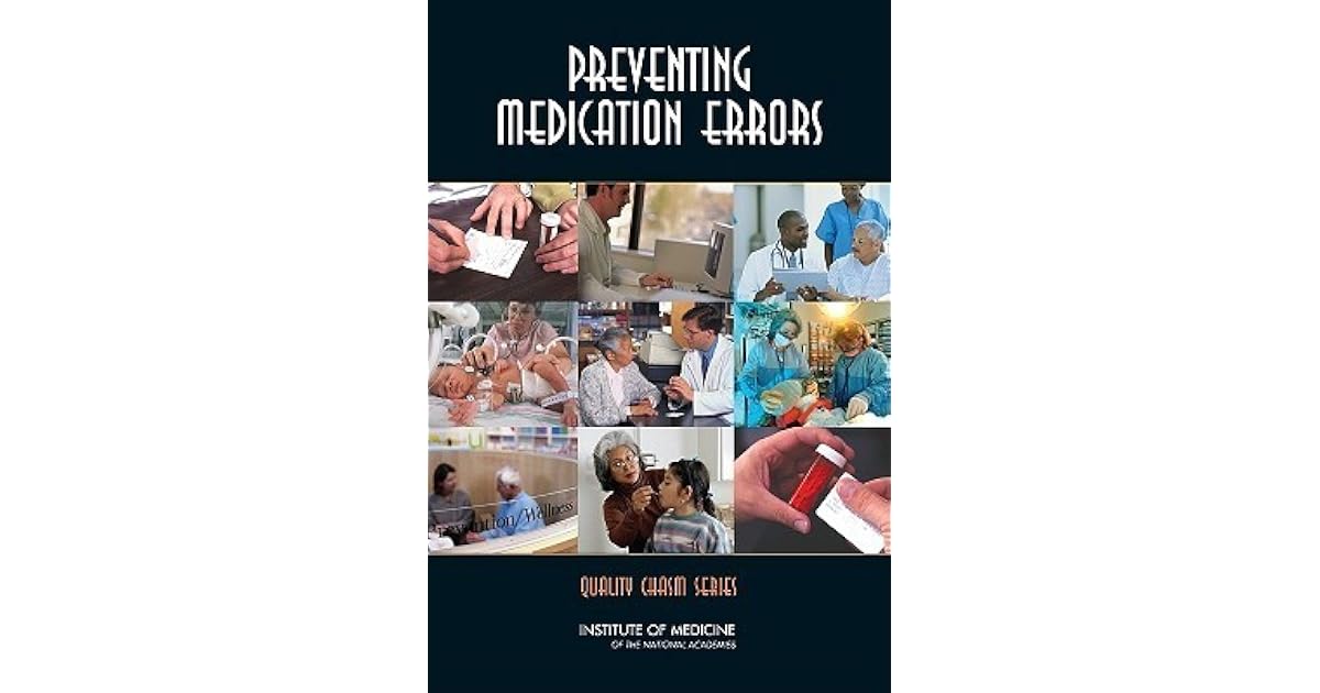 Preventing Medication Errors by Philip Aspden