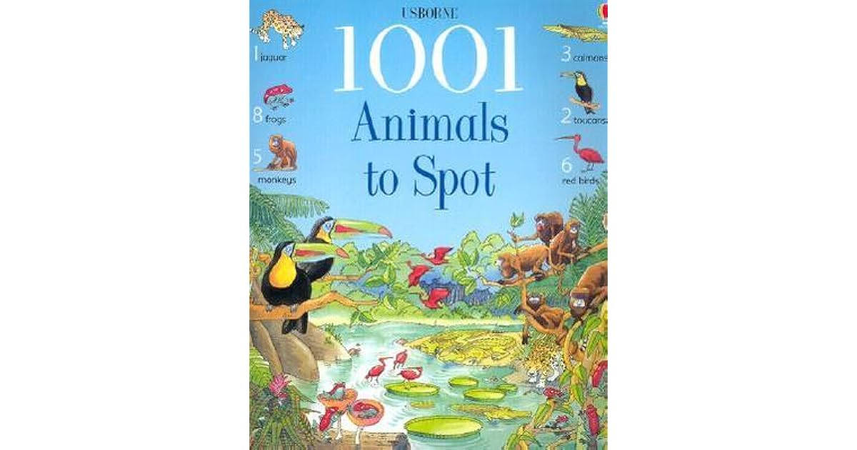 1001 Animals to Spot by Gillian Doherty