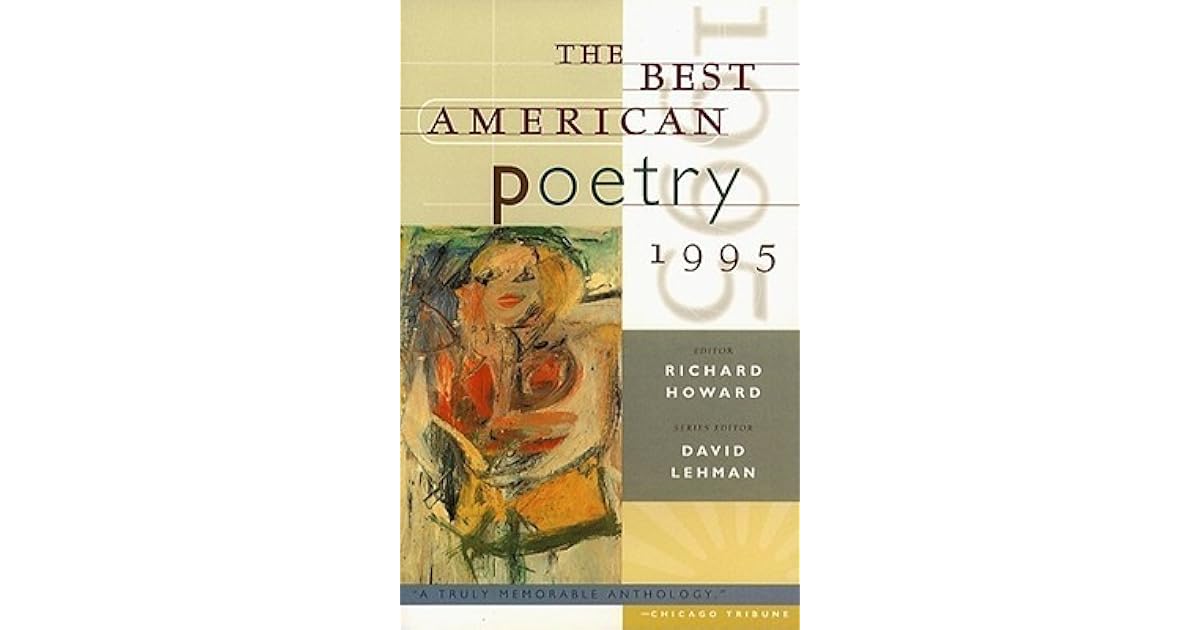 The Best American Poetry 1995 by Richard Howard