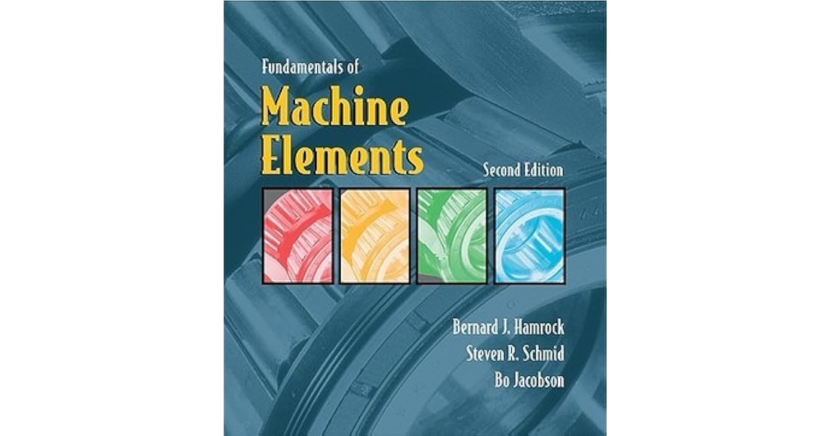 Fundamentals of Machine Elements by Bernard J. Hamrock