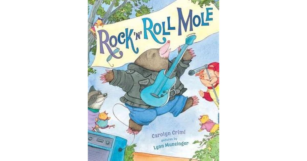 Rock 'n' Roll Mole by Carolyn Crimi