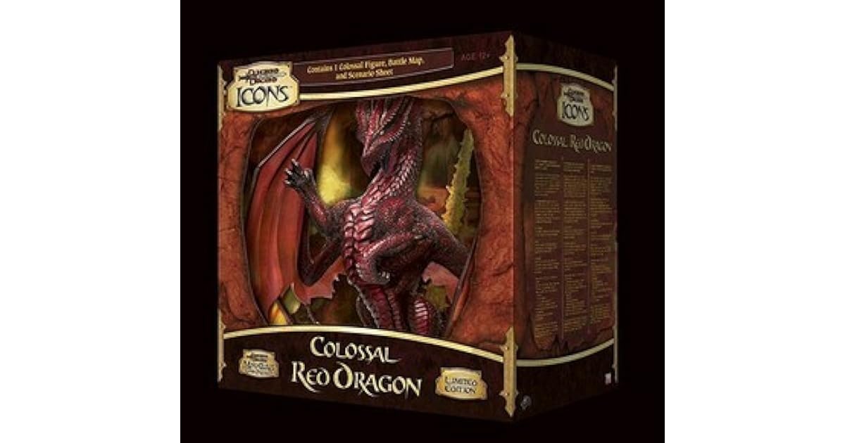 Colossal Red Dragon by Miniatures Team