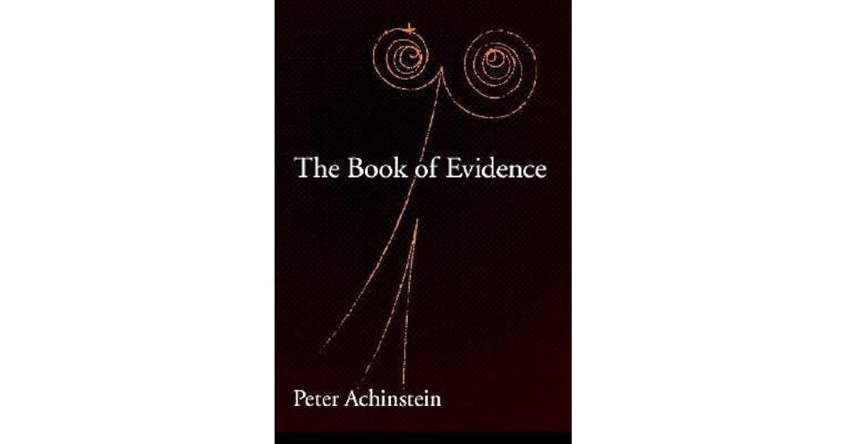 The Book of Evidence by Peter Achinstein