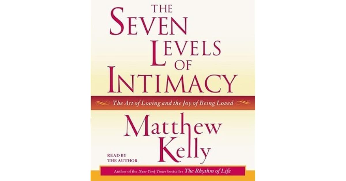 Seven Levels of Intimacy by Matthew Kelly