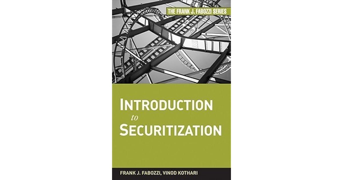Introduction to Securitization by Frank J. Fabozzi