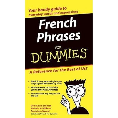 French Phrases for Dummies by Dodi-Katrin Schmidt — Reviews, Discussion ...