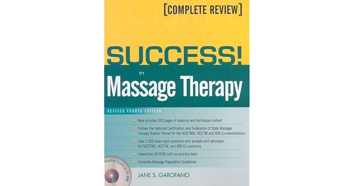 Success! in Massage Therapy: Complete Review [With CDROM] by Jane S ...