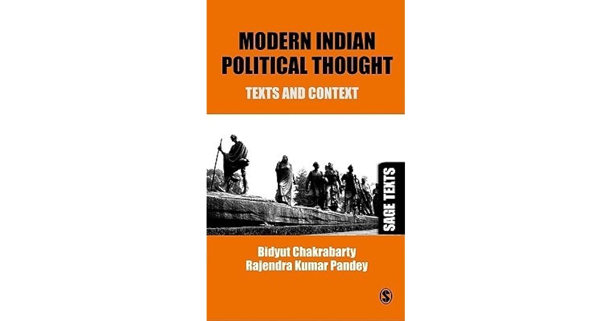 Modern Indian Political Thought: Text and Context by Bidyut Chakrabarty