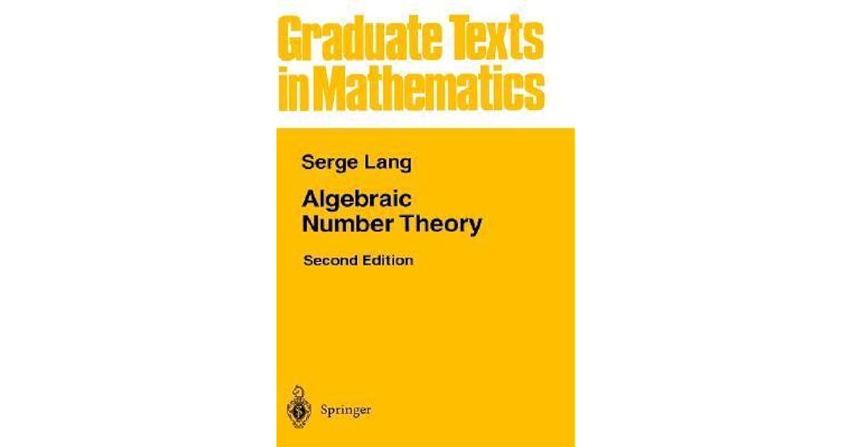 Algebraic Number Theory By Serge Lang algebraic-number-theory-by-serge-lang
