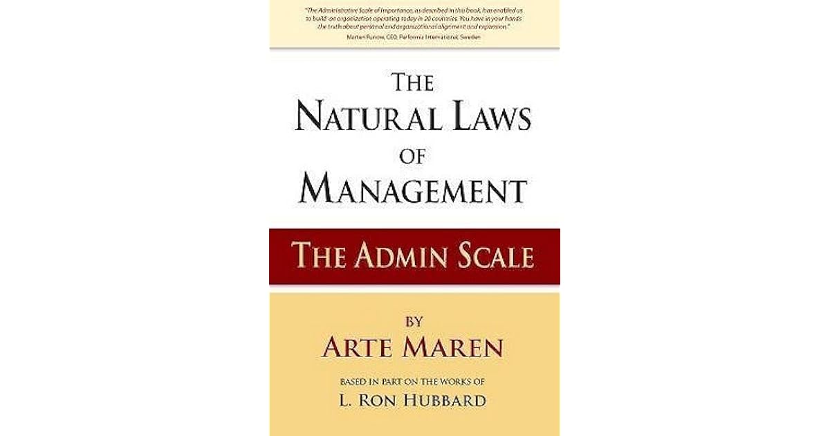 The Natural Laws of Management by Arte Maren