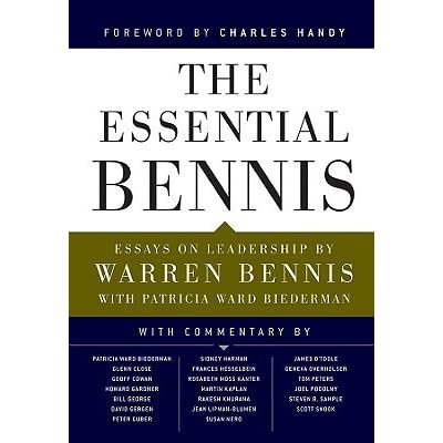 The Essential Bennis by Warren G. Bennis — Reviews, Discussion ...