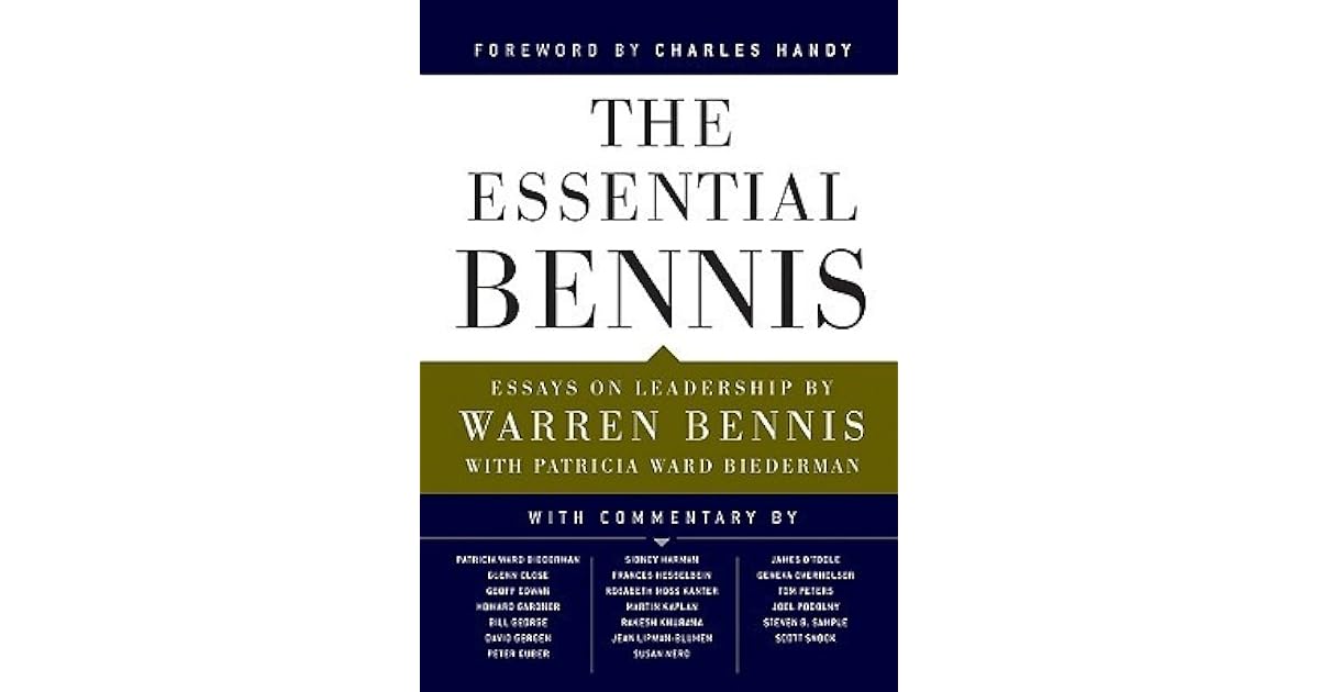 The Essential Bennis by Warren Bennis