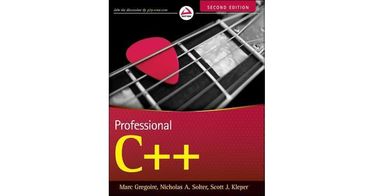 Professional C++ by Marc Gregoire
