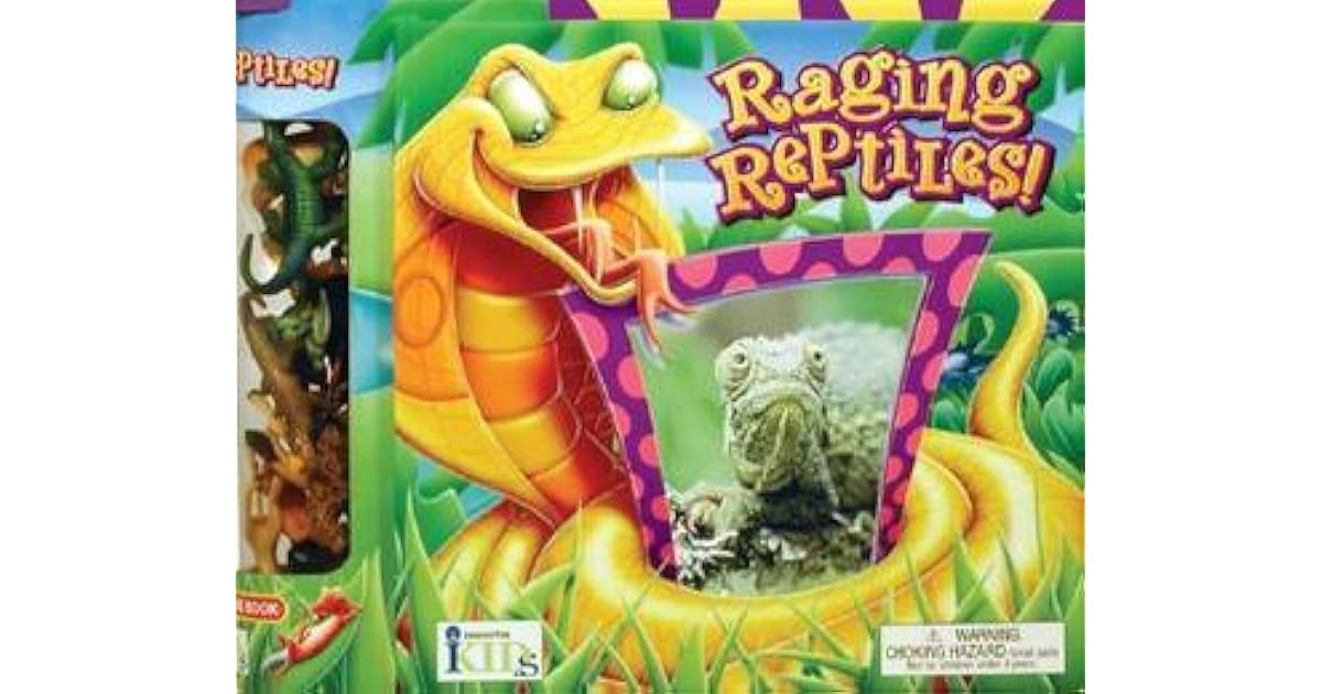 Groovy Tube Books: Raging Reptiles! by Jan Jenner