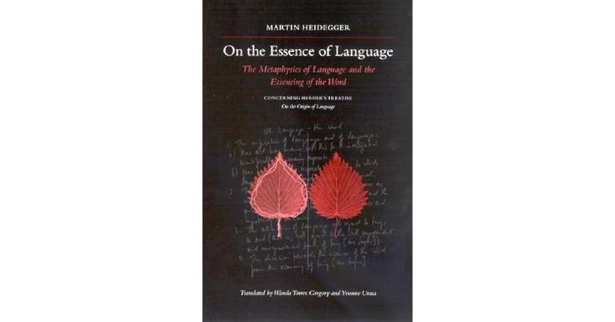 On the Essence of Language: The Metaphysics of Language and the ...