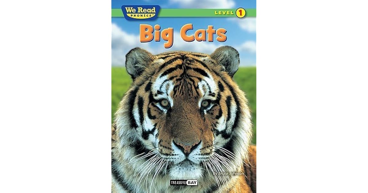 Big Cats (We Read Phonics, Level 1) by Bruce Johnson