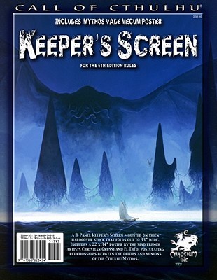 Call of Cthulhu Keeper's Screen by Charlie Krank