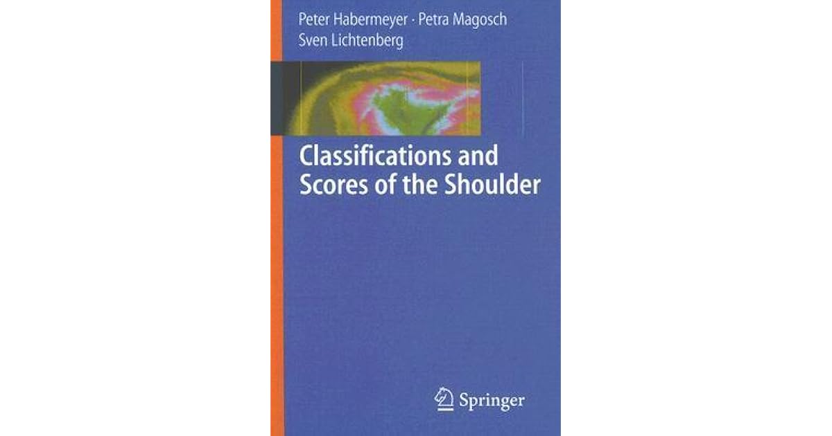 Classifications and Scores of the Shoulder by Peter Habermeyer