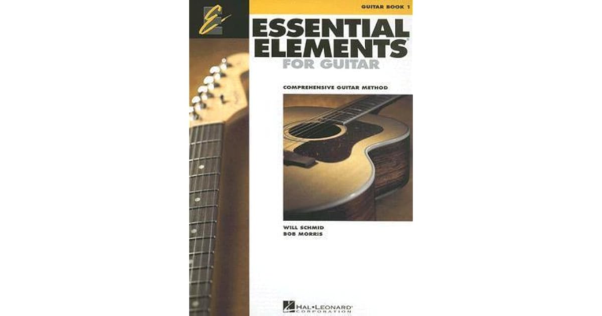 Essential Elements for Guitar - Book 1: Comprehensive Guitar Method by ...