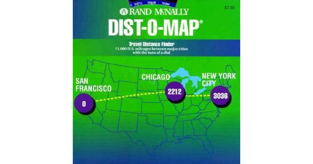Dist-O-Map: Travel Distance Finder by Rand McNally & Company