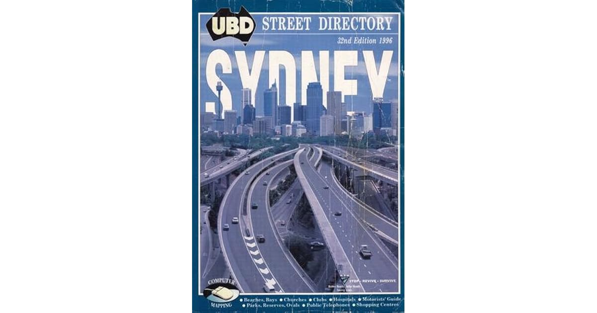 Sydney Street Directory by UBD Universal Business Directories